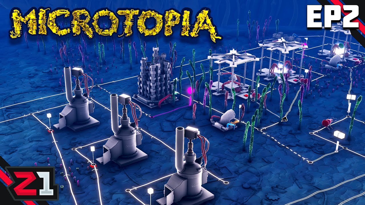 Growing The COLONY And The FACTORY ! Microtopia [E2] - YouTube