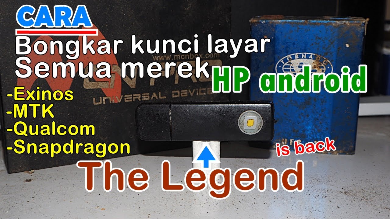 Cara bobol pola sandi kunci layar Semua HP android - YouTube