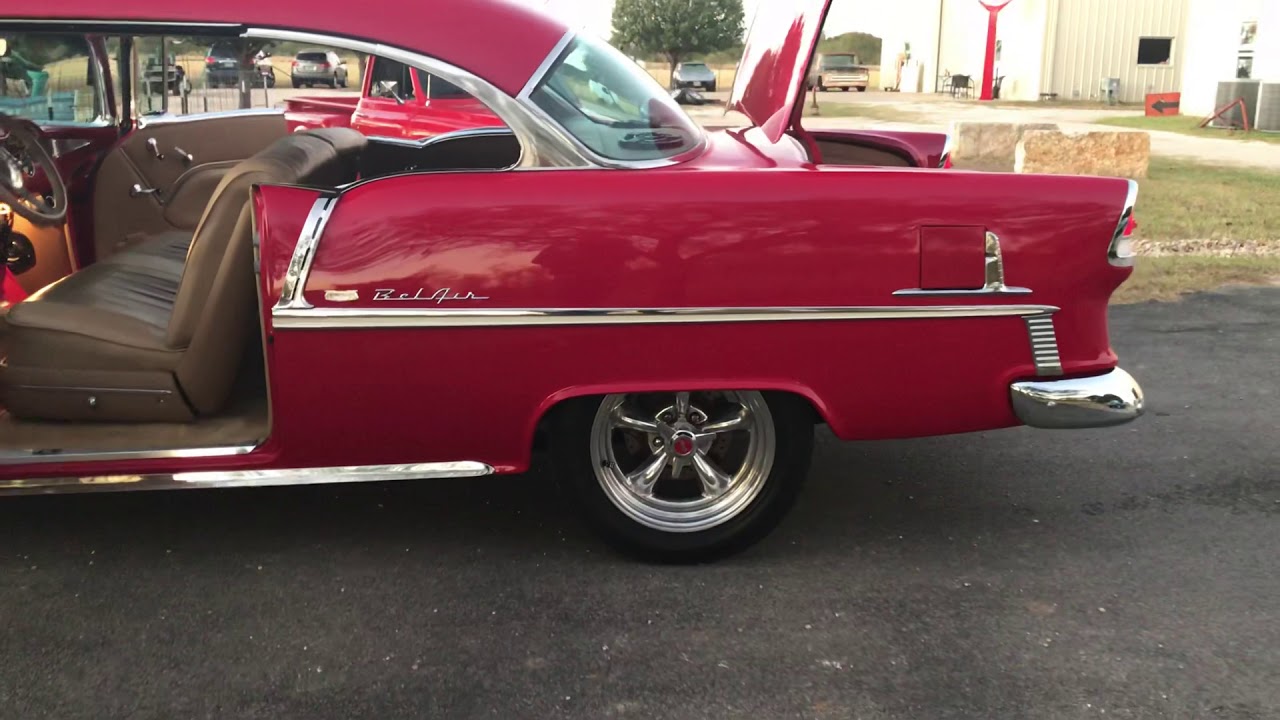 StreetDreamsTexas presents this way cool 55 Chevy cruiser LT1 auto with ...