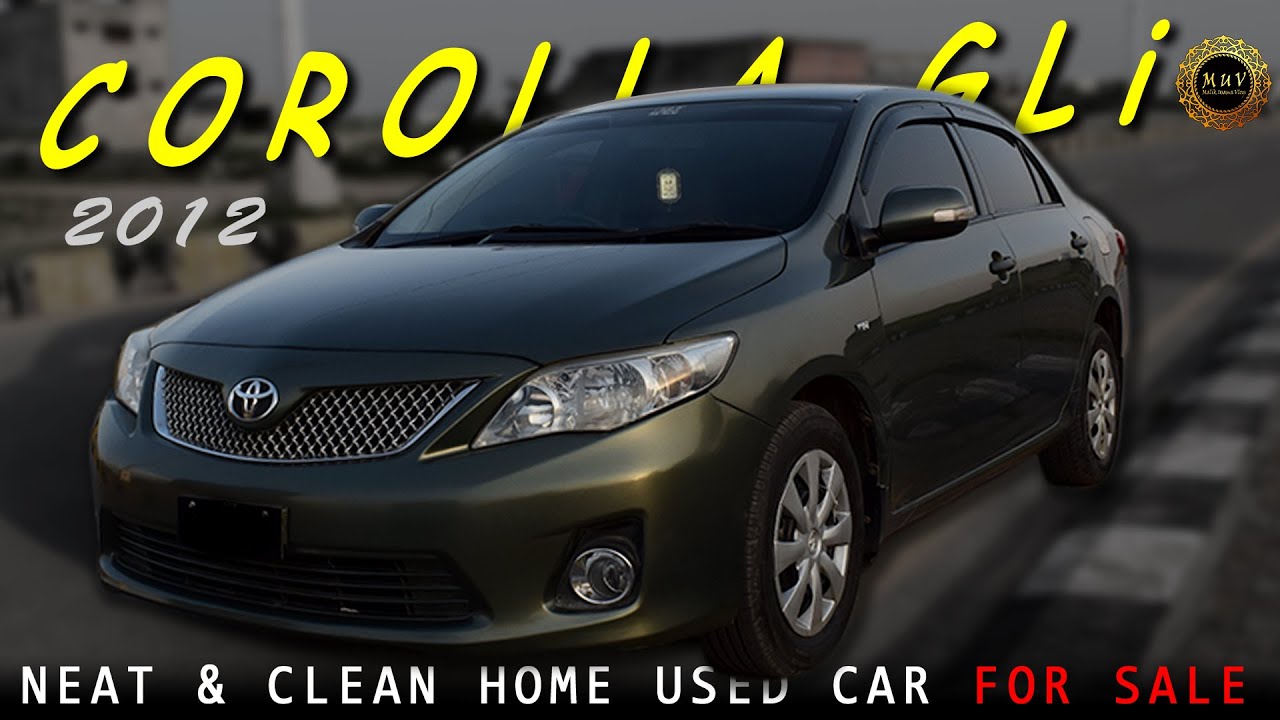 Toyota Corolla Gli 2012 Model Detailed Review - In Pakistan - Specs ...