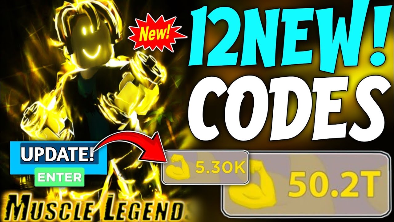 ️MUSCLE LEGENDS ⚠️ ️ ALL WORKING CODES FOR MUSCLE LEGENDS IN 2024 - ROBLOX MUSCLE LEGENDS CODES ...