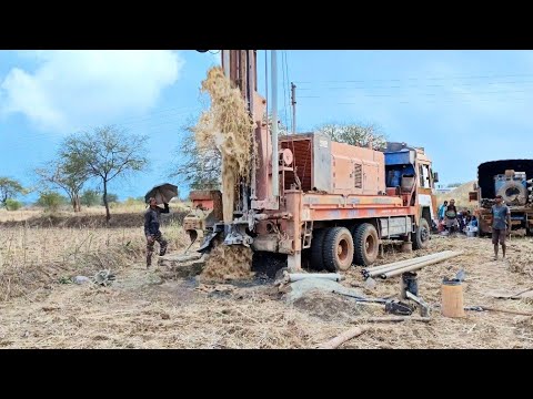 Borewell Drilling - 90 Feet Deep Boring 5hp water | Boring gadi ...