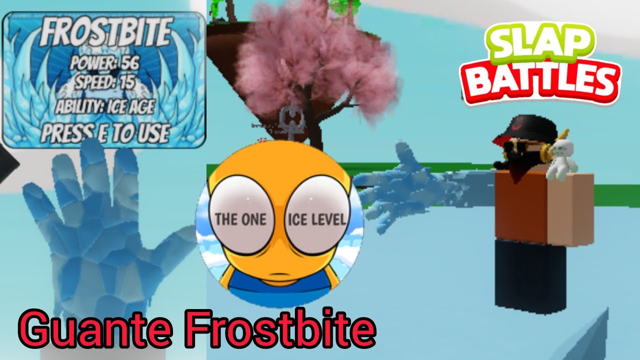 Cómo tener el guante Frostbite | Roblox Slap Battles - YouTube