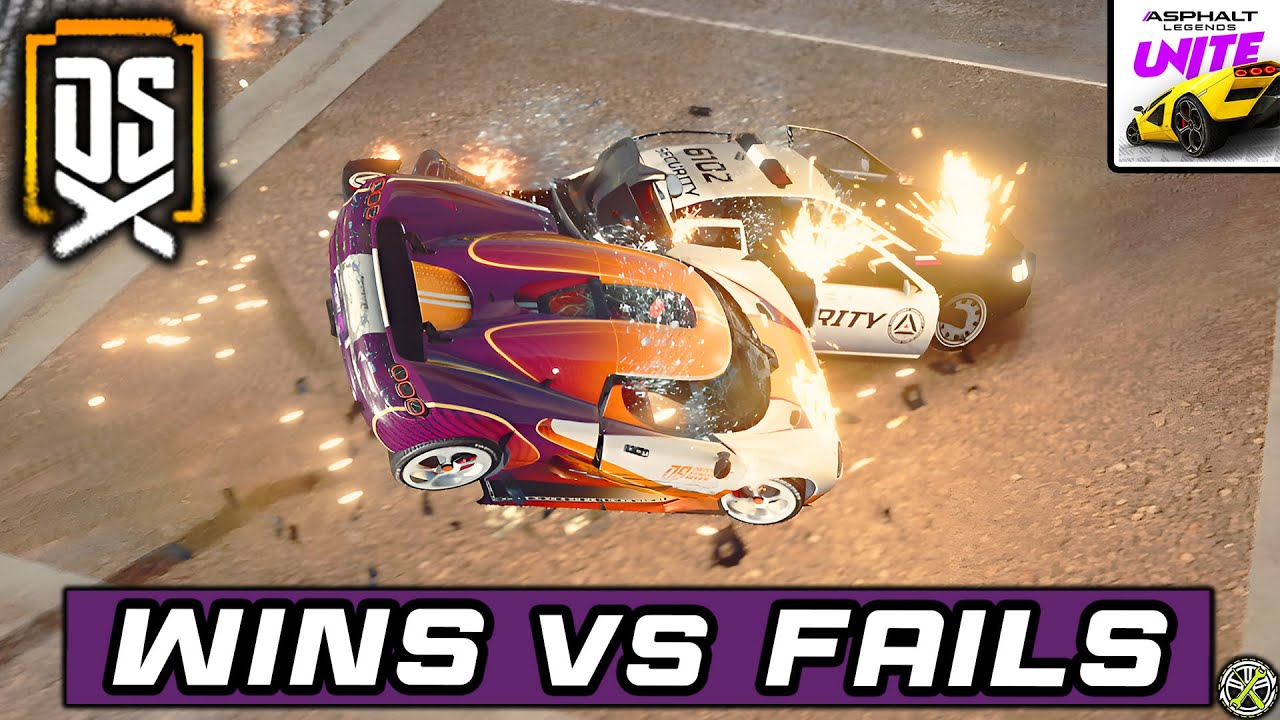 Asphalt Unite - WIN vs FAIL Moments in Drive Syndicate X - YouTube