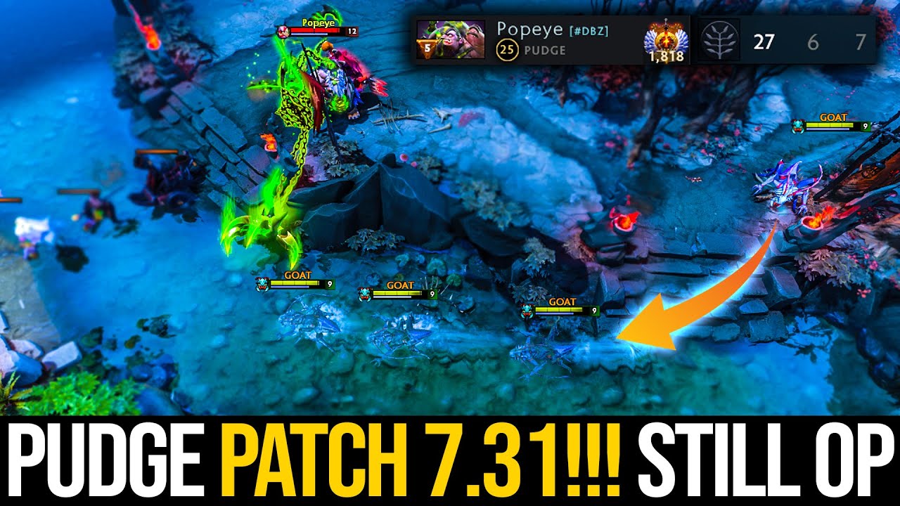 New Update - Pudge Patch 7.31!!! Nerfed??? But Still Not ENOUGH | Pudge ...