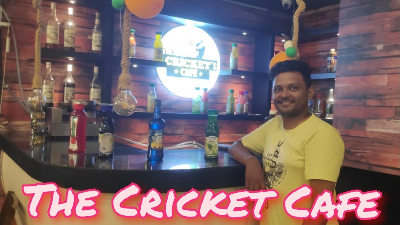 Vlog 41: The Cricket's Cafe| Unique theme restaurant of Angul | Cricket ...