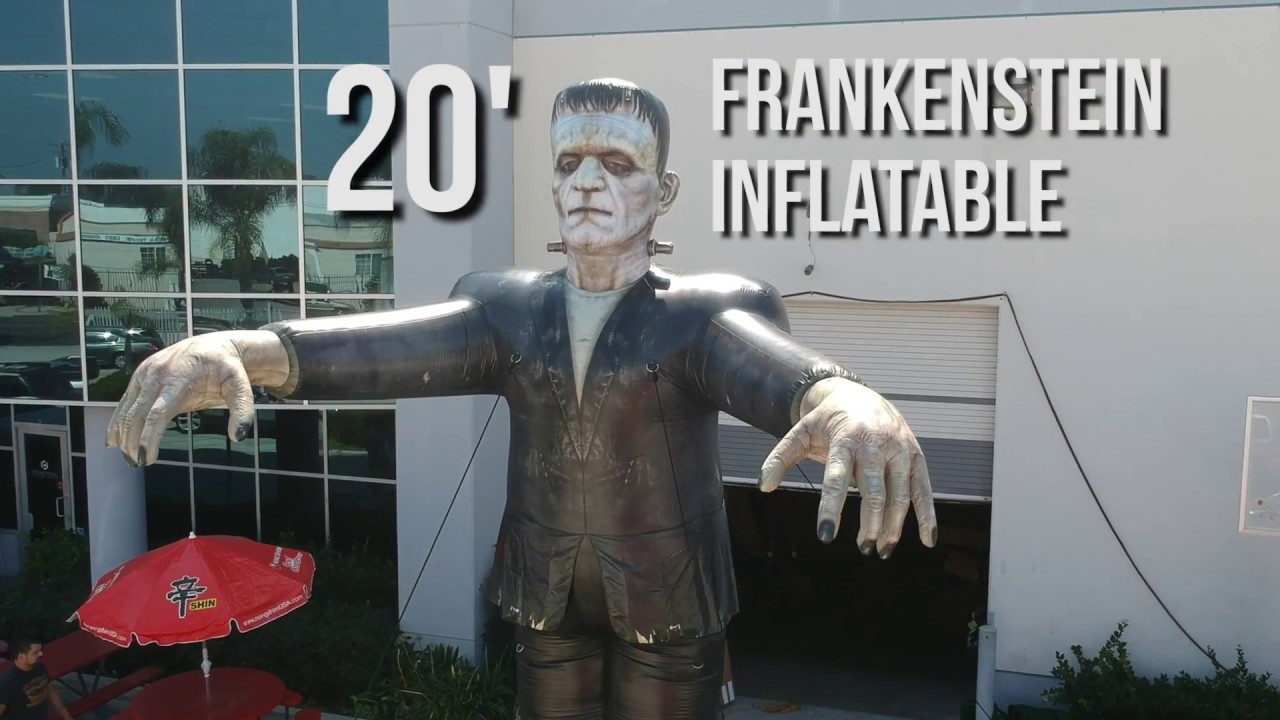 Halloween Inflatable: Frankenstein - YouTube