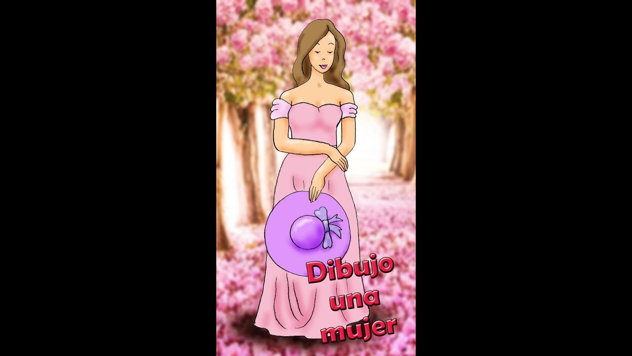 👩Cómo dibujar UNA MUJER o CHICA👩 How to draw a LADY or WOMAN ️😘 - YouTube