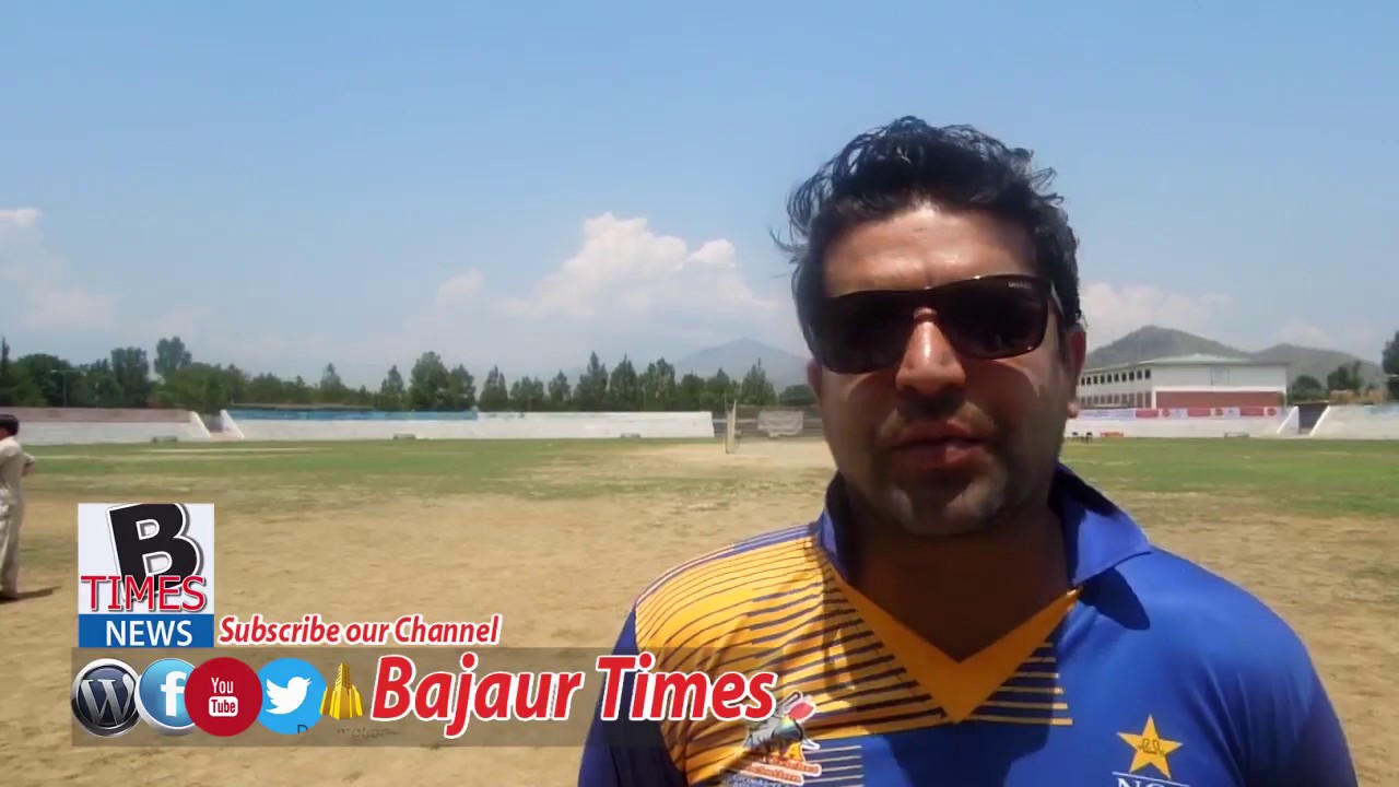 Ayaz Akbar Yousafzai Visit Bajaur Agency Cricket Trial - YouTube