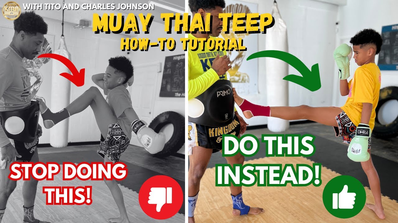 Learn the Muay Thai Teep in 11 minutes! Step-by-Step Tutorial for ALL ...