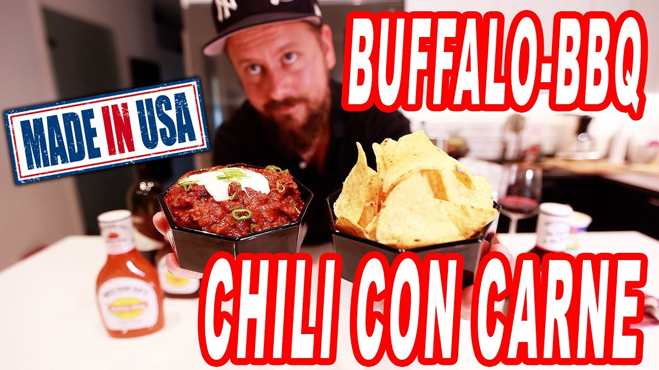 BUFFALO-BBQ CHILI CON CARNE | Karanteenikokki ep. 31 - YouTube
