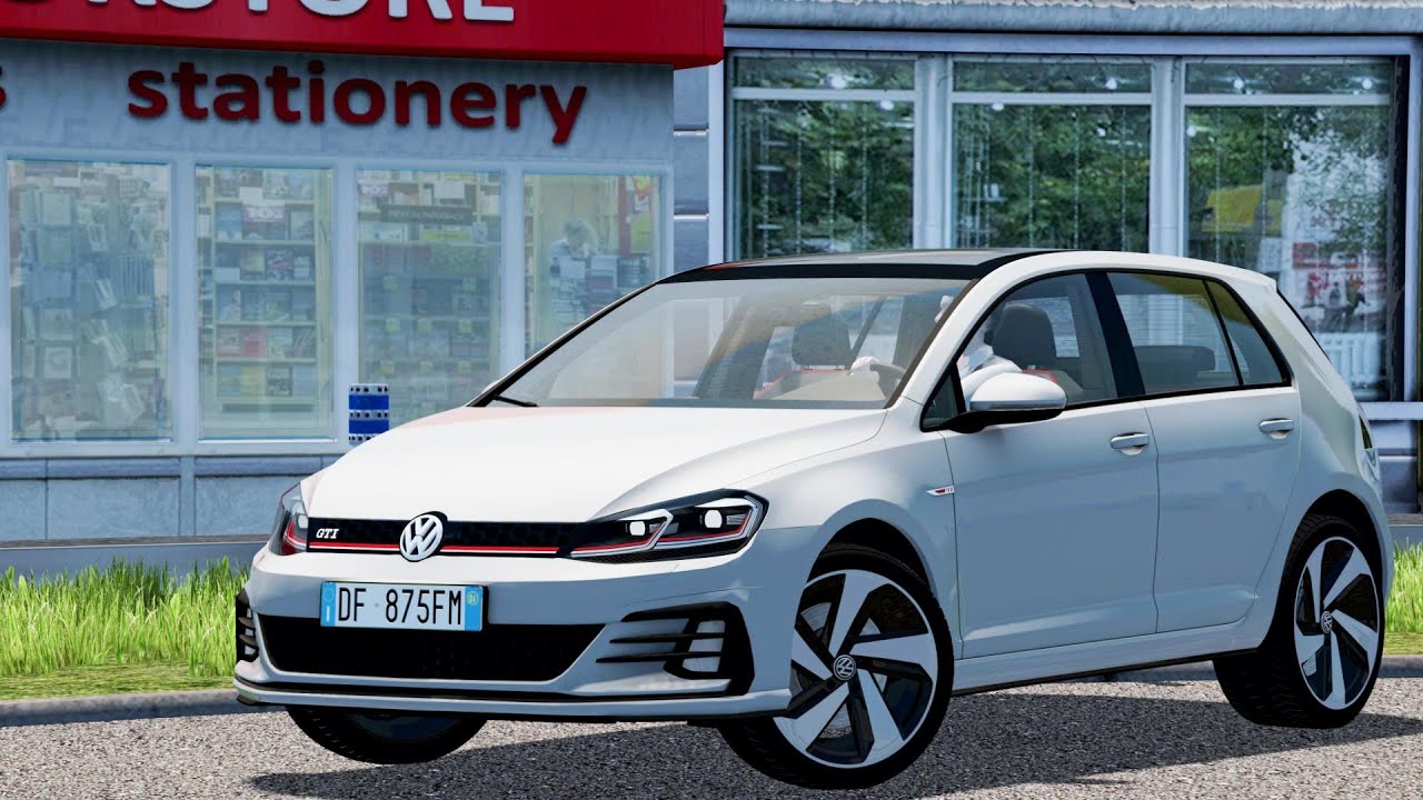 VW Golf 7 GTI - City Car Driving | Logitech G29 - YouTube