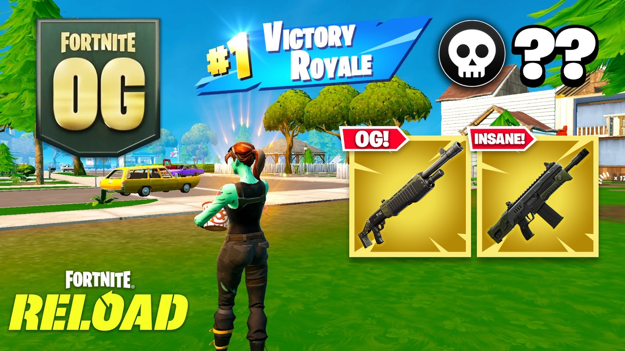 OG Fortnite Reload | High Kill Solo Vs Squads Gameplay | Keyboard ...