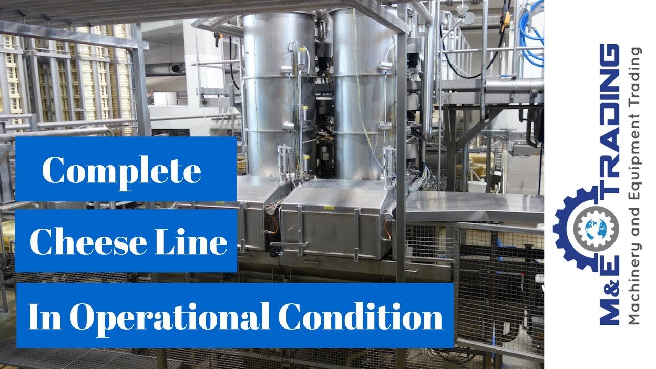 Complete Cheese Dairy in Operation - Capacity: 40.000 kg/d - YouTube