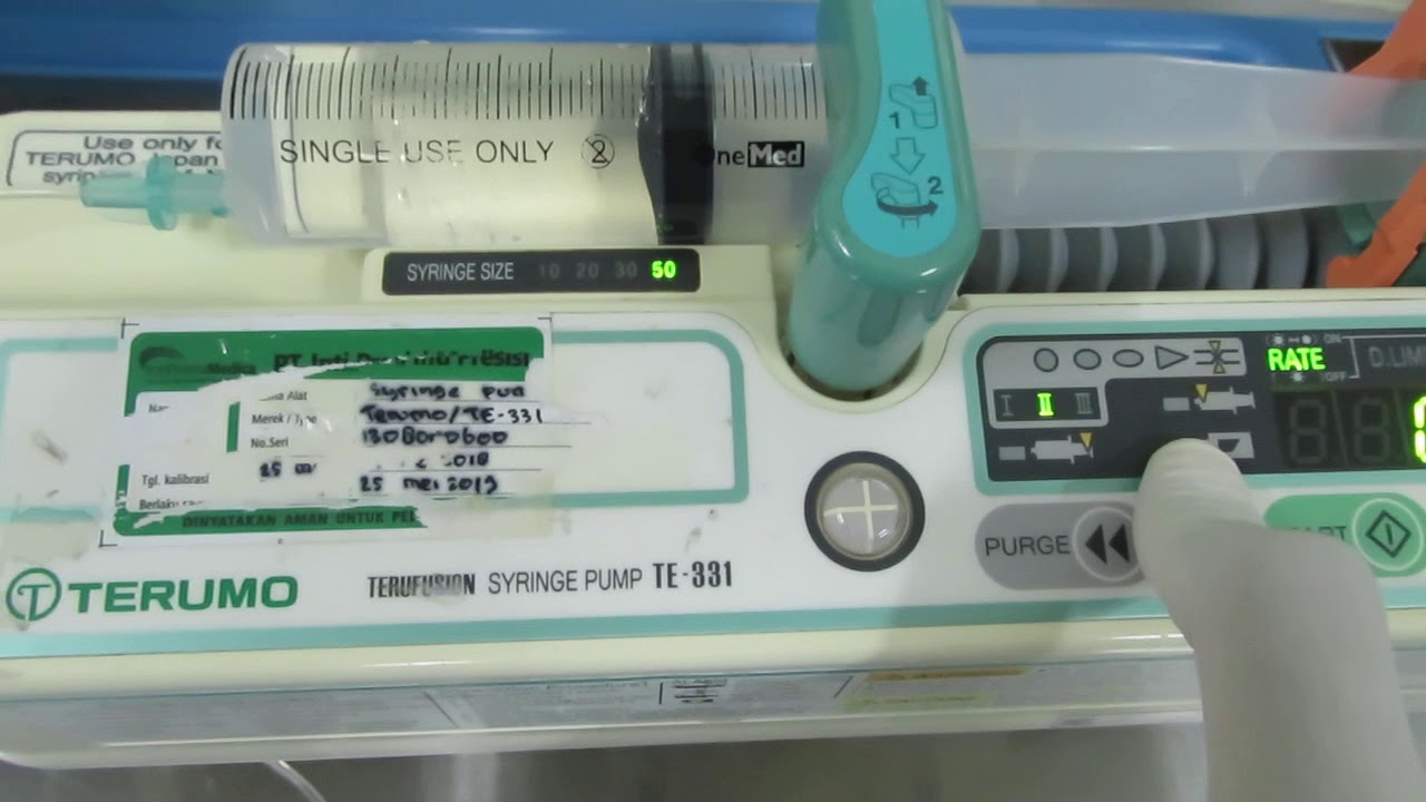 CARA MUDAH MENGGUNAKAN SYRING PUMP - YouTube