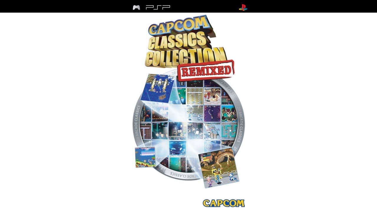 PSP - Capcom Classics Collection: Remixed 'Title & Intro' - YouTube