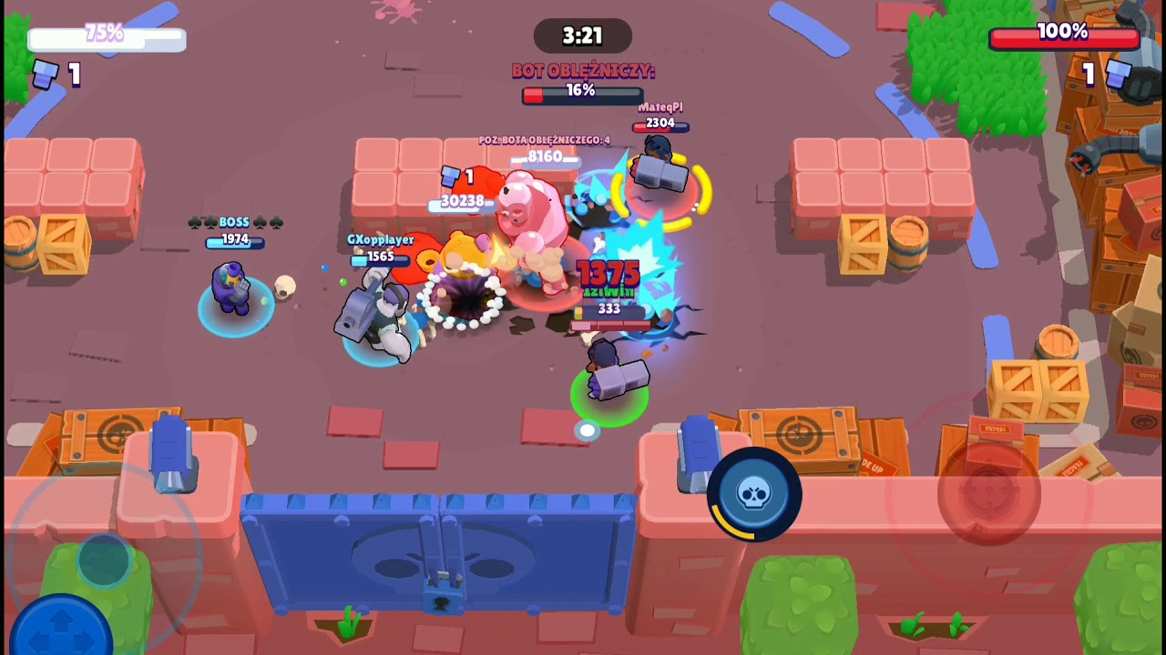 Easy win siege | Brawl Stars - YouTube