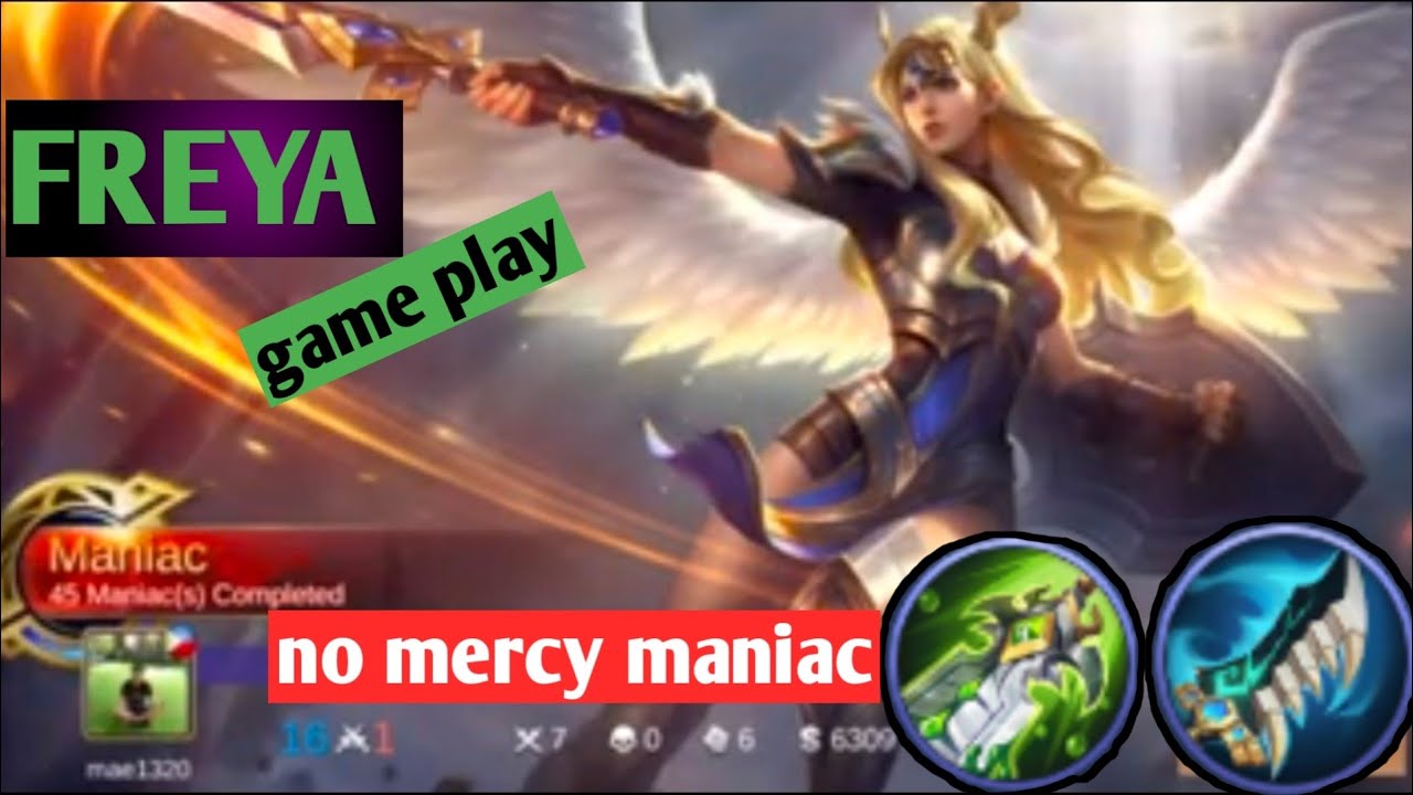 FREYA GamePlay ( no mercy MANIAC ) - YouTube