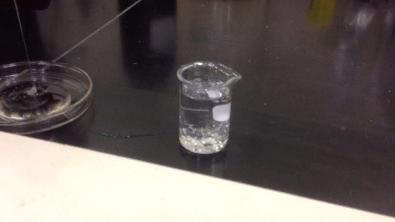 Water Miscibility Test and Solidification - Part 1 - YouTube