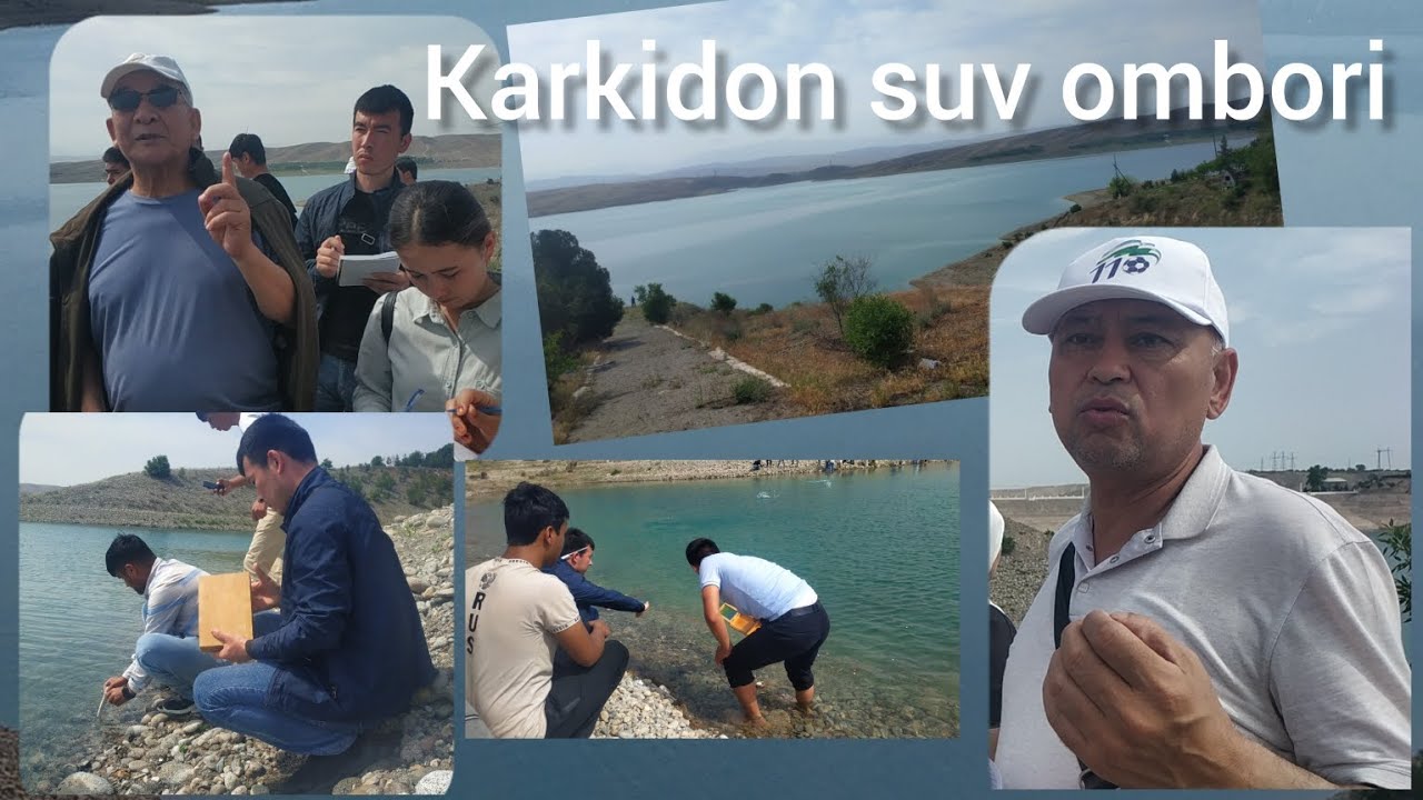 Fargʻona viloyati Quva tumani Karkidon suv ombori. - YouTube