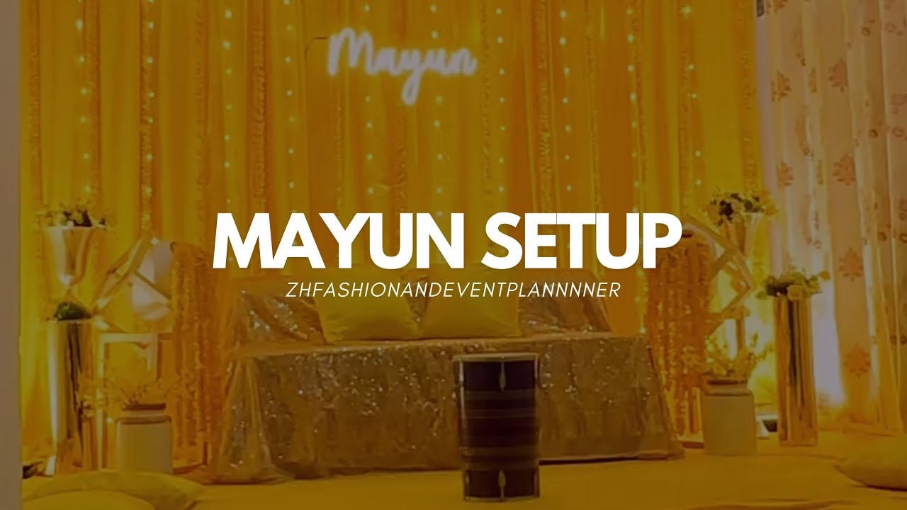 mayun setup | mayun event | mayun decor | home mayun setup ...