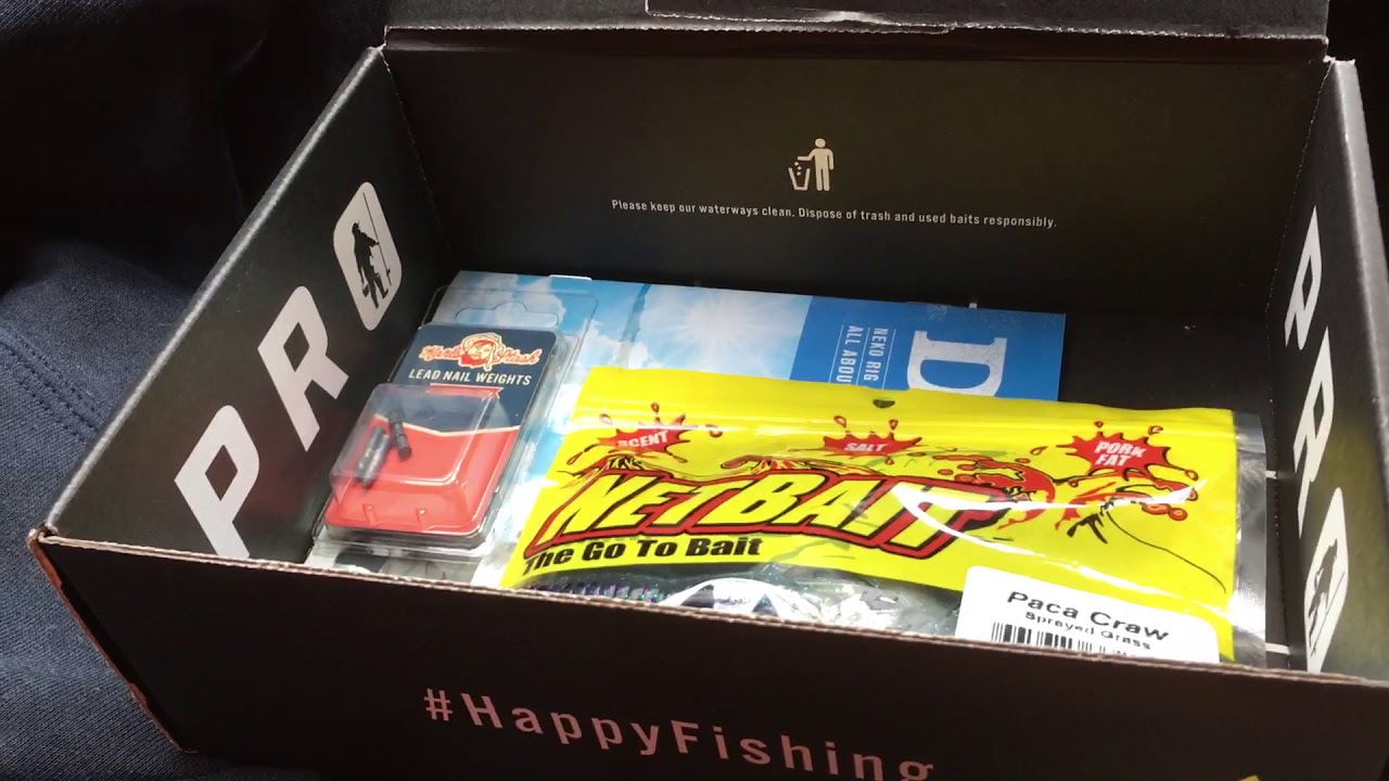 MTB Bass pro box for October 2017 - YouTube