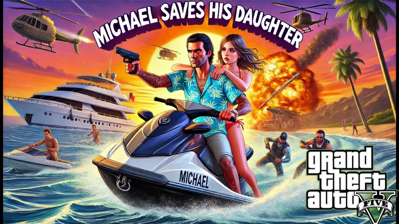 GTA 5 - Missions #4 - Michael Saves His Daughter From Junkie's [Gold ...