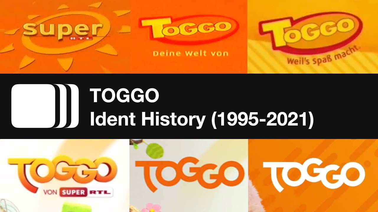 TOGGO Ident History (1995-2021) - YouTube