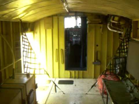 The inside of a canadair 215-h.a.f cl-215 - YouTube