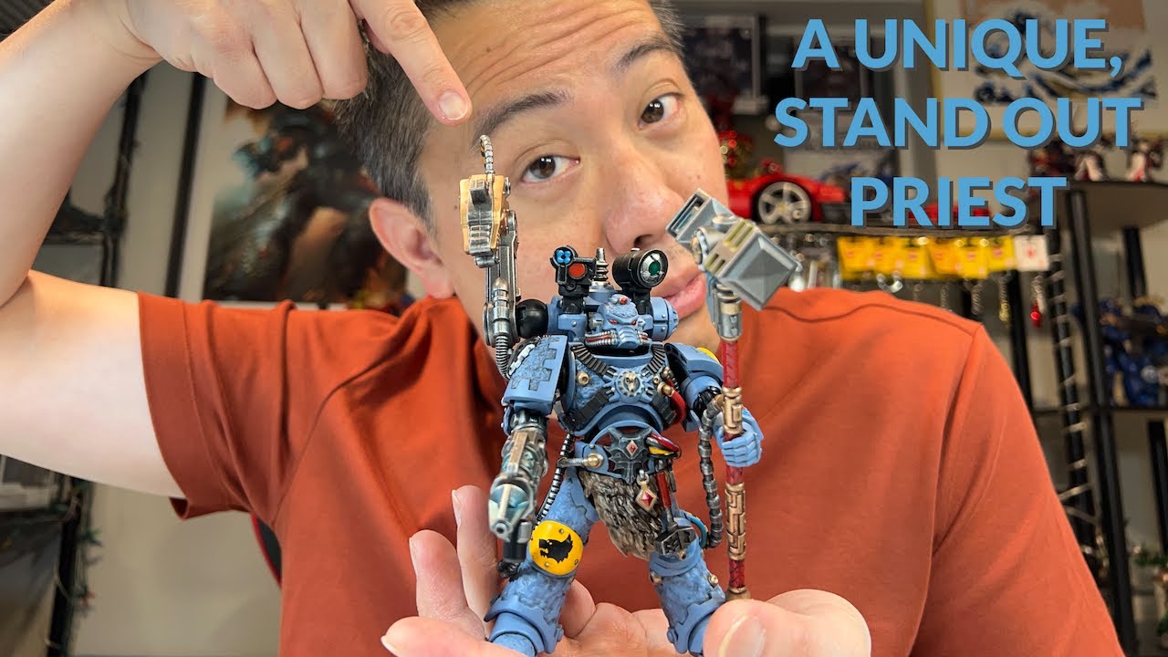 Unboxing & Review of JoyToy x Warhammer 40K Space Wolves Iron Priest ...