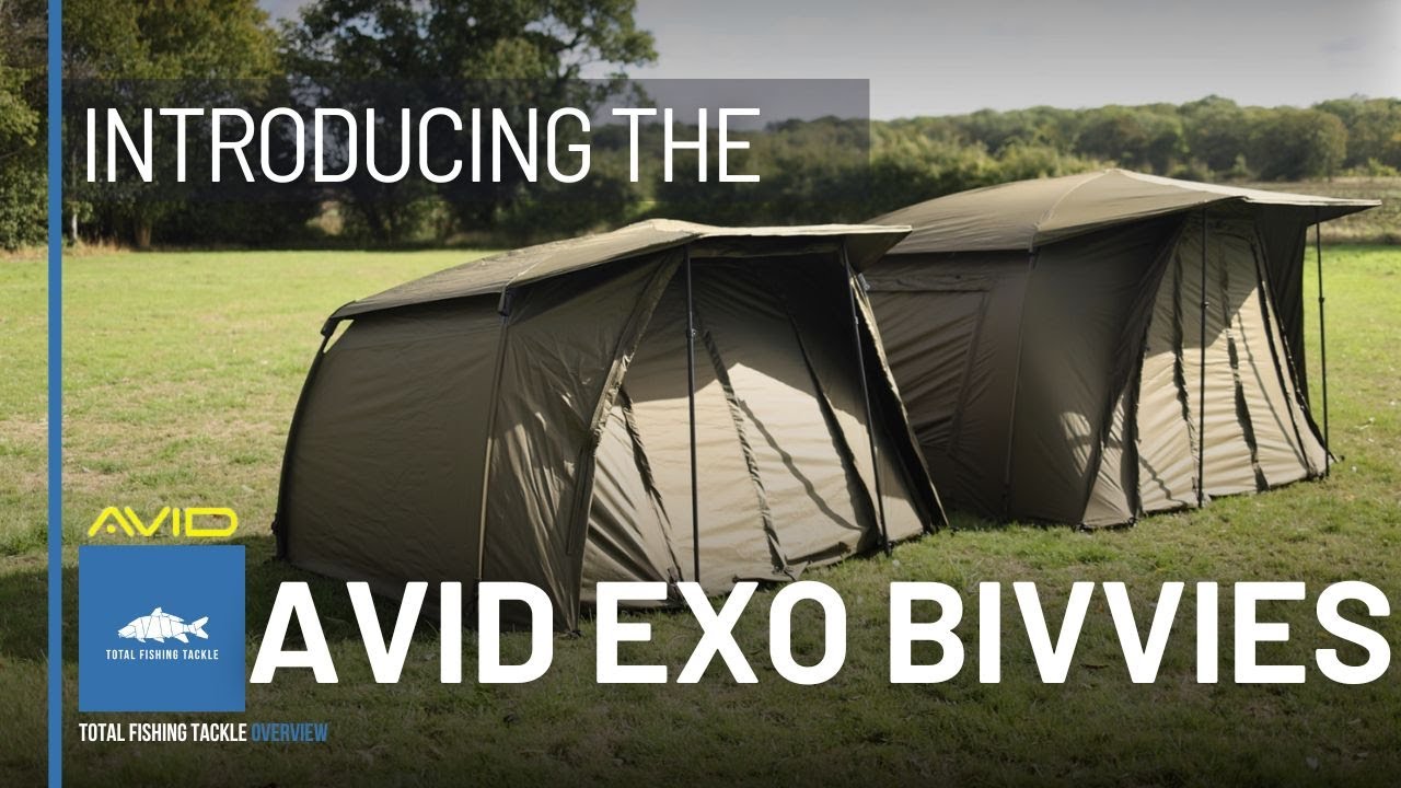 Avid Carp EXO Bivvy Range | Premium Fishing Shelter Setup & Features ...