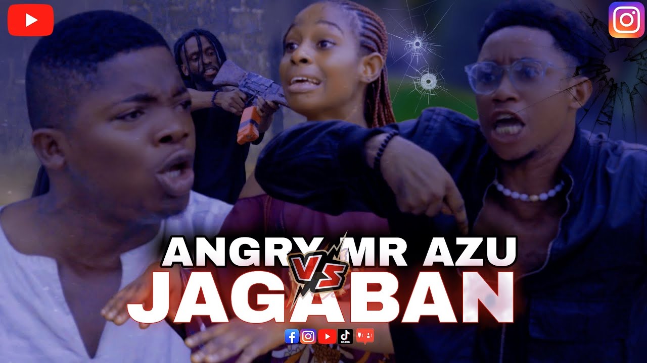 JAGABAN vs ANGRY MR AZU | ANGRY MR AZU COMEDY FT. JAGABAN - YouTube