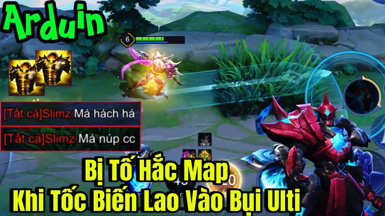 ARDUIN Liên Quân || Trang Bị Và Bảng Ngọc Trâu Nhất Khiến Xạ Thủ Địch Tố Hắc MAP Rồi Núp Cờ Cờ ...