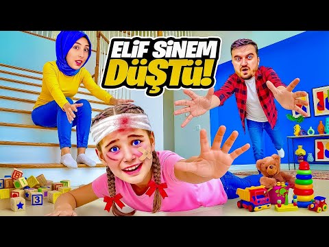 BABAMA MERDİVENLERDEN DÜŞTÜM ŞAKASI YAPTIK ‼️ YATAKTAN FIRLADI !!