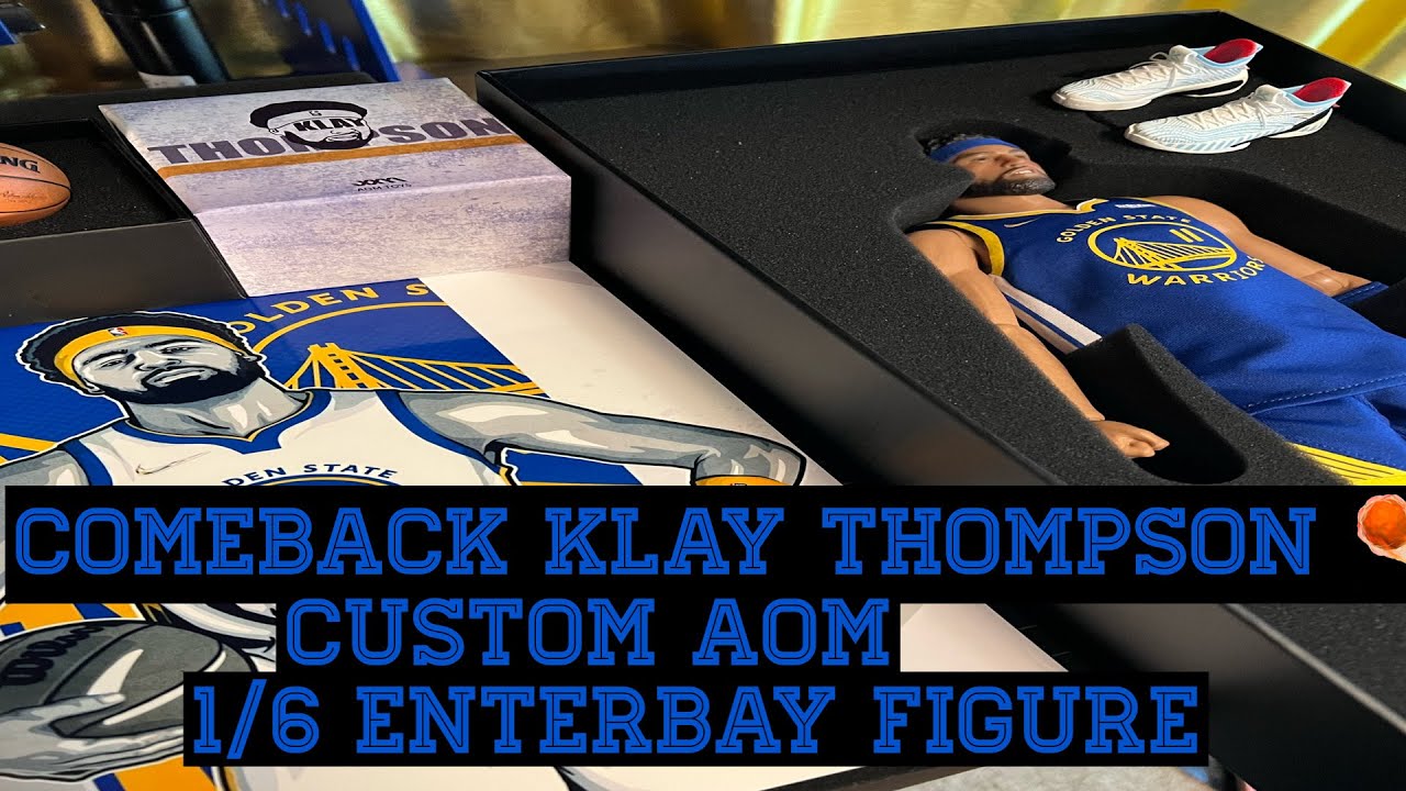 Custom Klay Thompson Enterbay 1/6 scale style figure AOM products ...