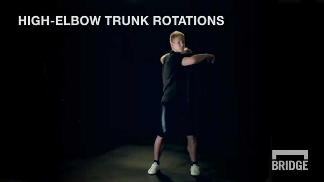 How to Guide: High Elbow Trunk Rotations - YouTube