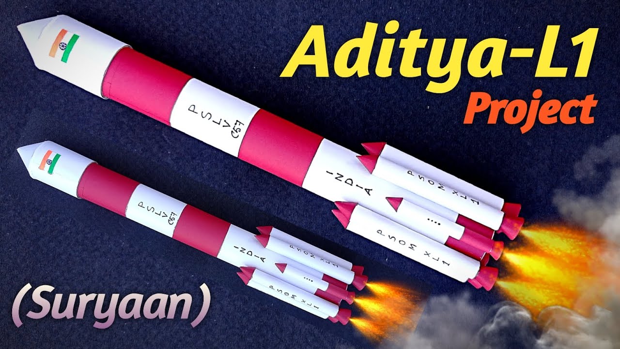 DIY Aditya-L1 suryaan Project model | How to make Suryaan Aditya-L1 ...