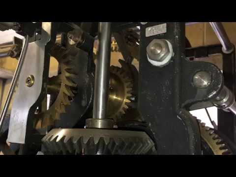 Remontoire of a Perrot Turret Clock - YouTube
