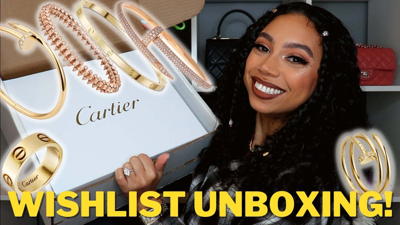 CARTIER WISHLIST UNBOXING | KATIE DANGER - YouTube