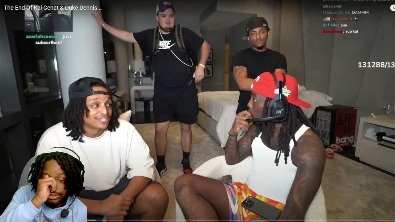 The End Of Kai Cenat & Duke Dennis... | REACTION - YouTube