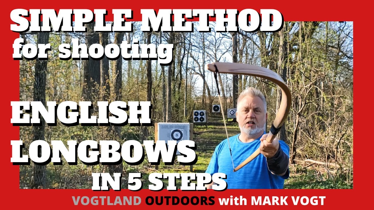 TRADITIONAL ARCHERY | Simple Shooting Method for Shooting an English ...