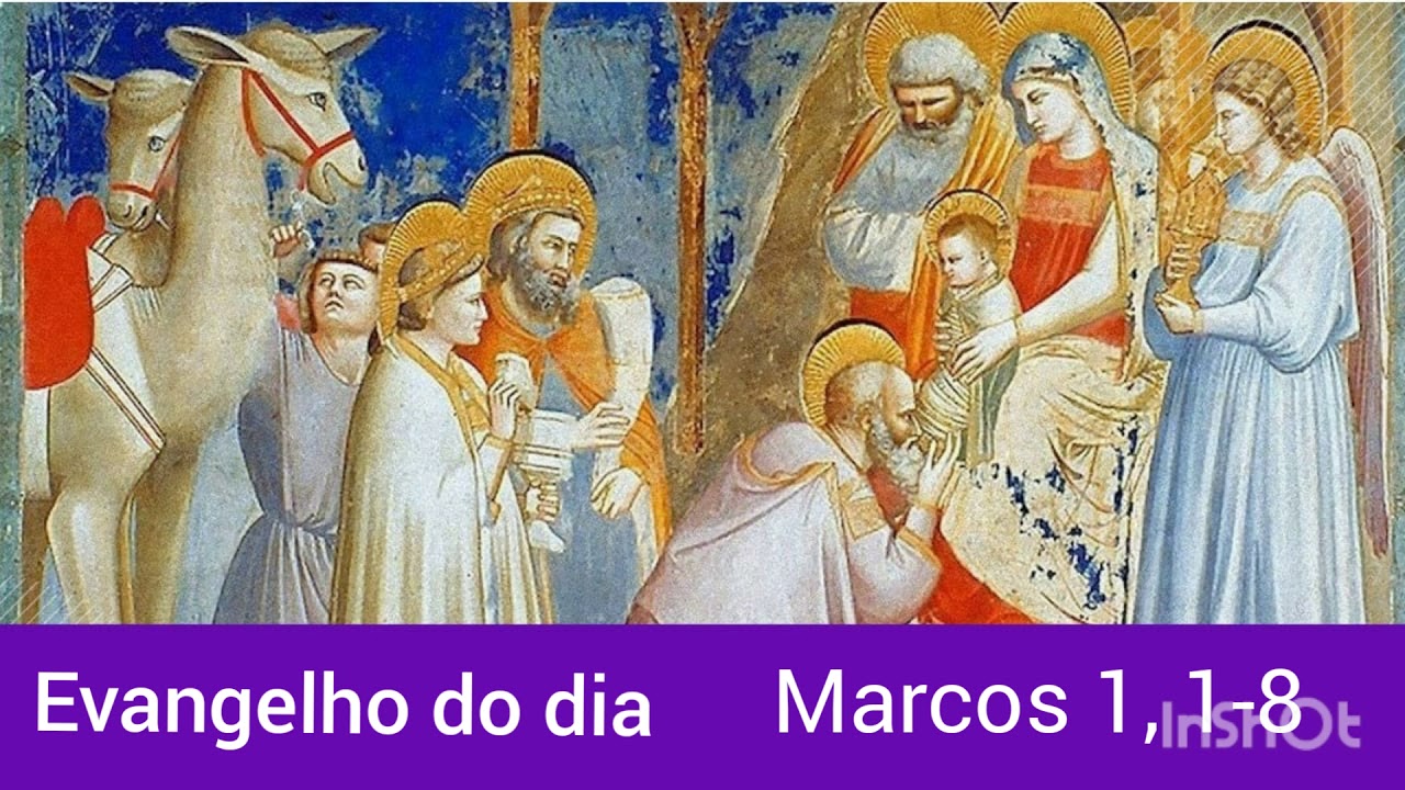 Evangelho do dia (Marcos 1, 1-8) - YouTube