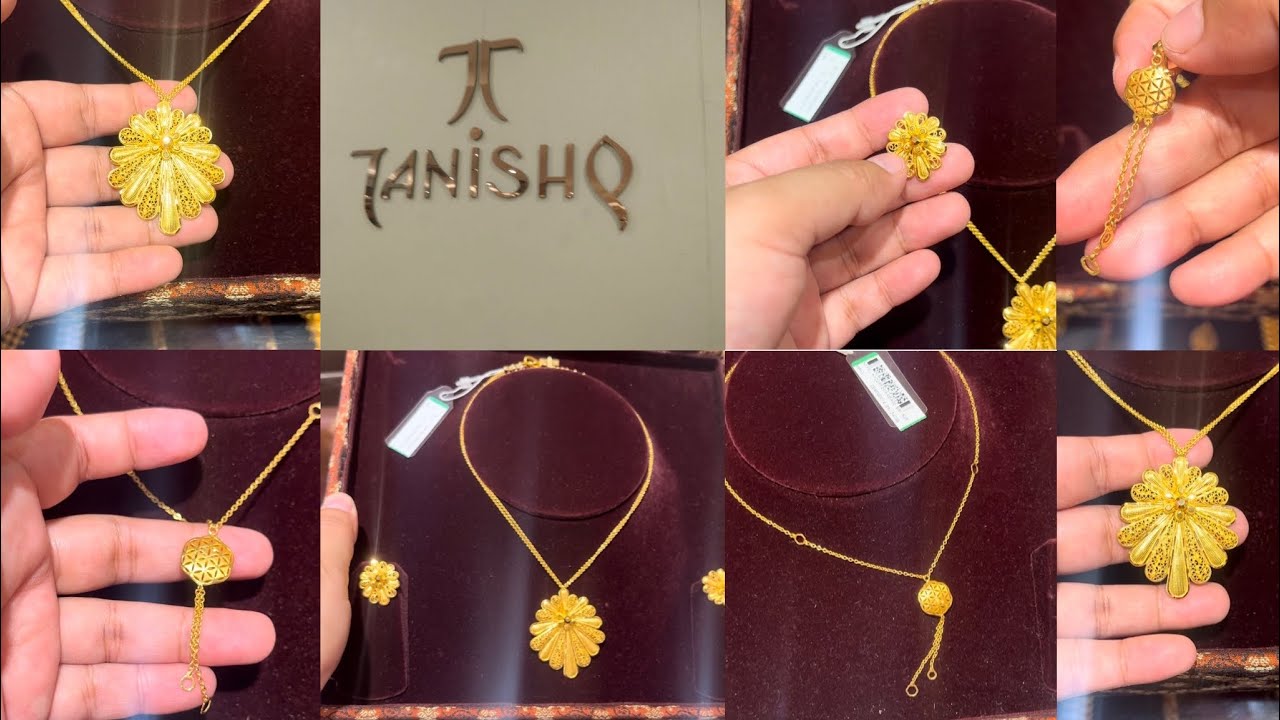 Pure gold chain pendant designs with weight and price tanishq chain ...