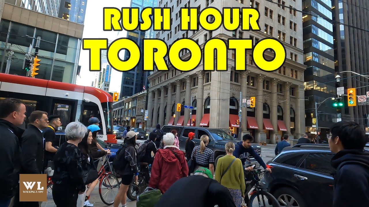 Toronto Rush Hour Chaos: Navigating Congested Streets in the Heart of ...