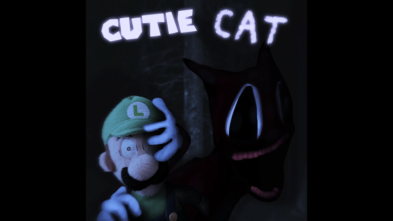 CUTIE CAT - CMB Luigi vs Cartoon Cat (A crappy fnf song) - YouTube