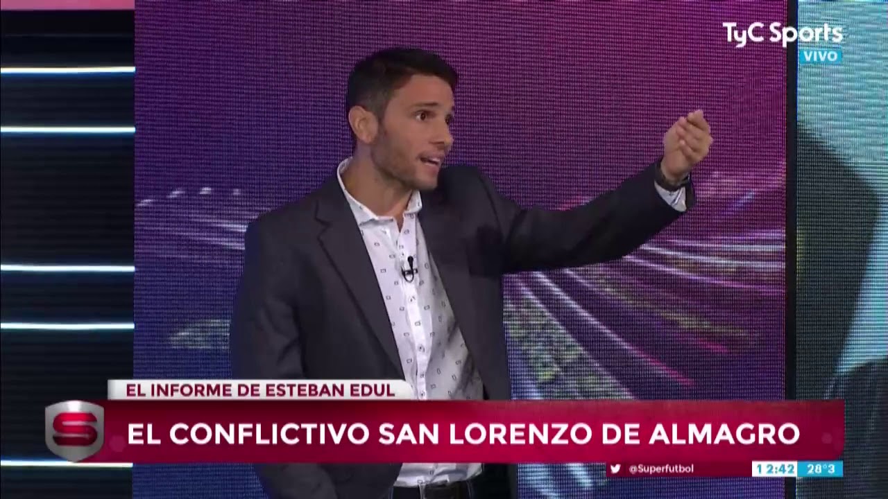 El informe de Esteban Edul sobre los problemas de San Lorenzo - YouTube
