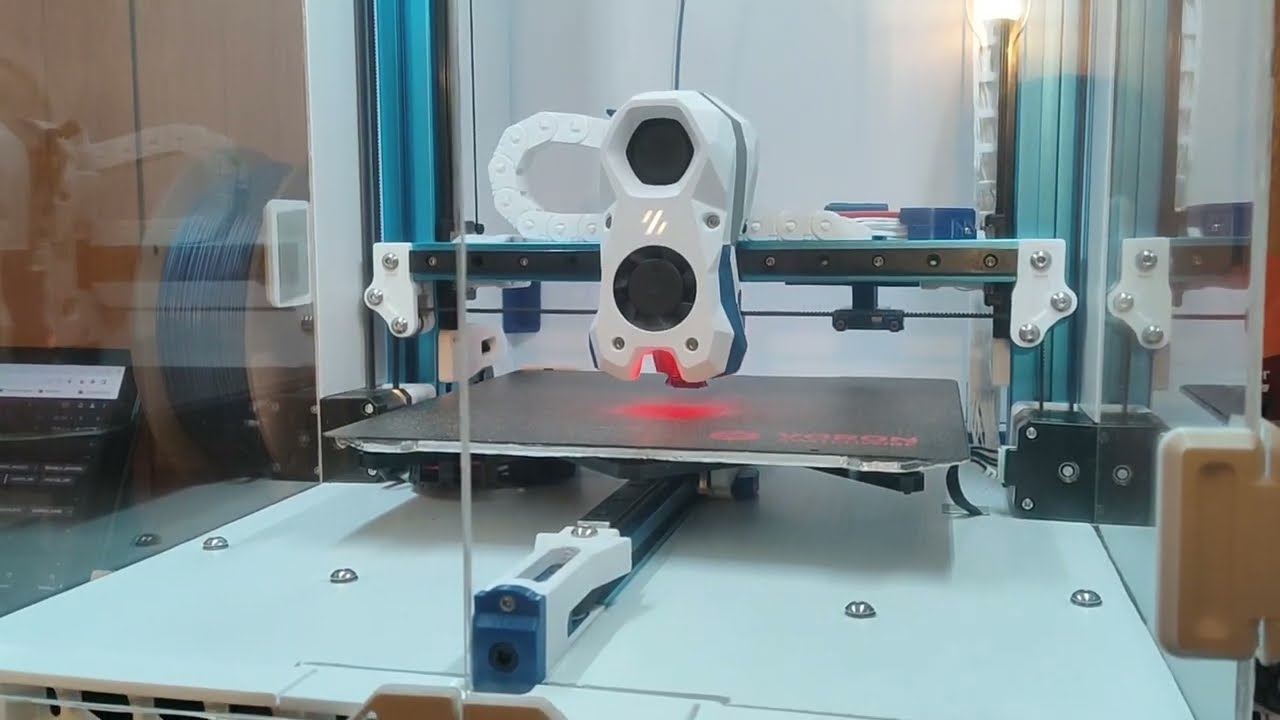 First working Switchwire Klicky Probe - YouTube