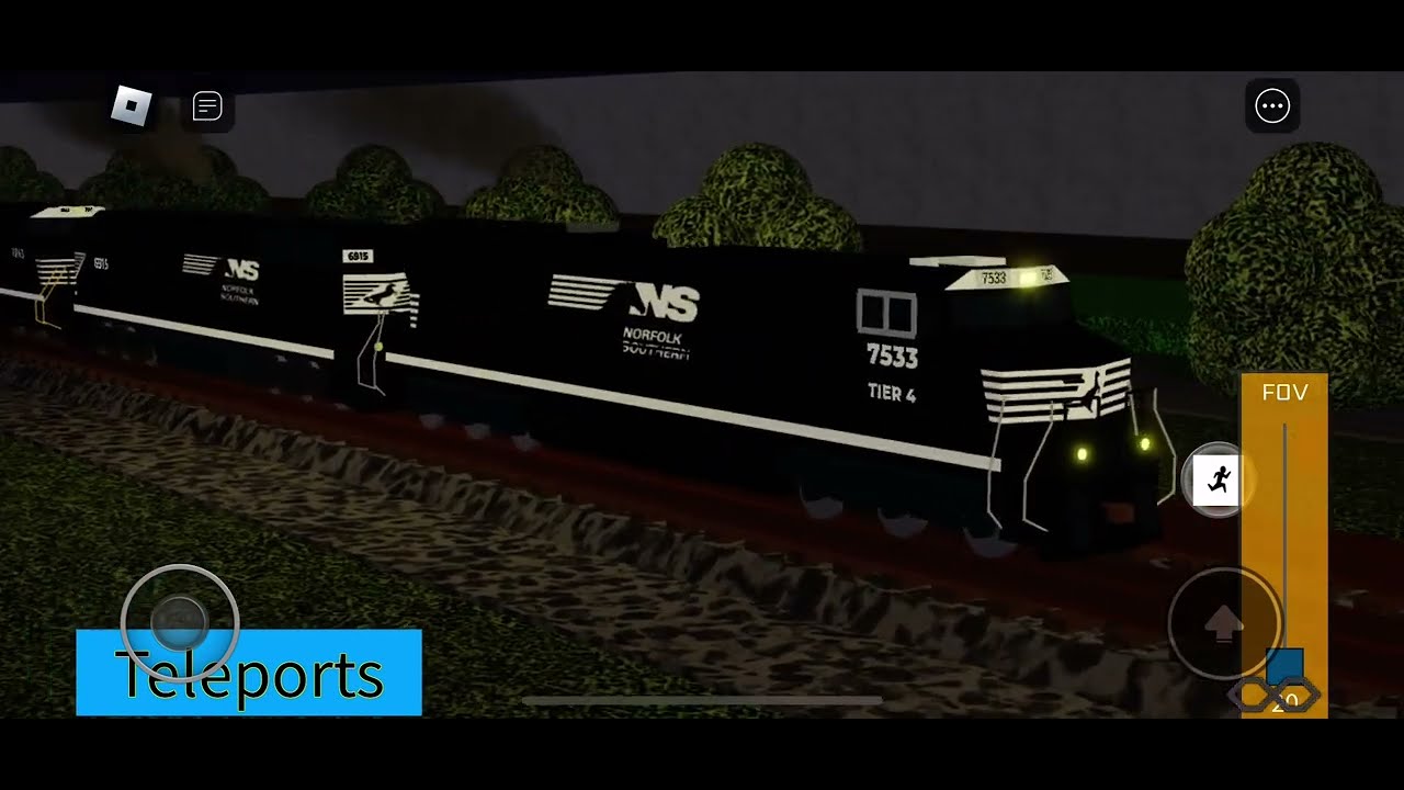 Railfanning NS Tier 4 gevo leading NS Centerbeam train at a crossing ...