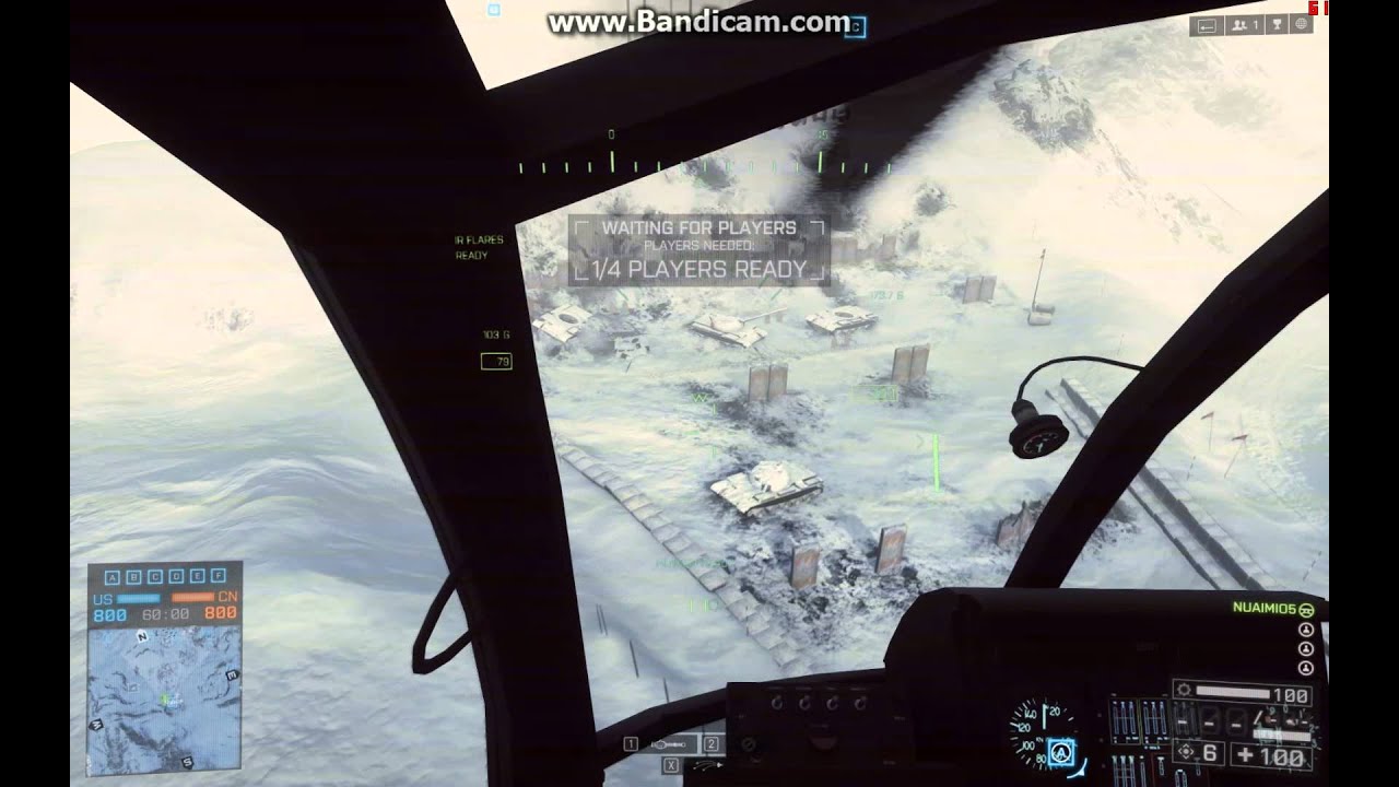 Battlefield 4 Map with ICE, Helicopter - YouTube