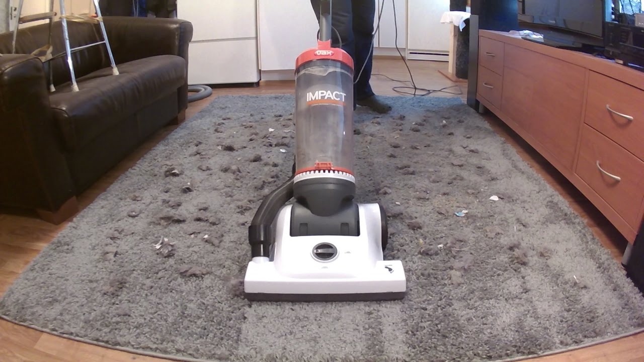 MEGA Mess Test: Vax U85-I2-BE Impact Bagless Upright Vacuum Cleaner ...